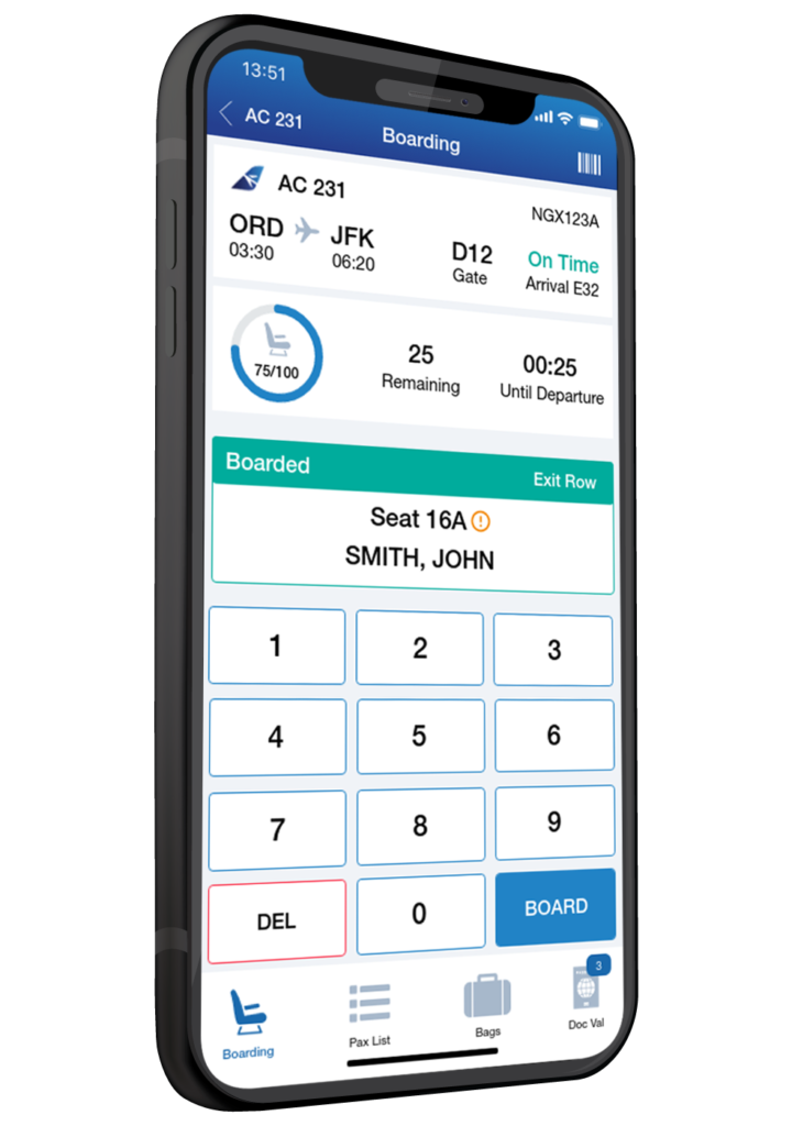 Mobile Departure Control System (DCS) | Aptaero